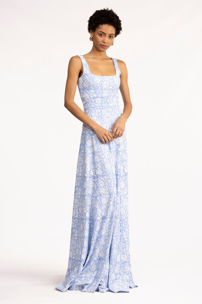 Cosette Dress in Ocean Mist & Bella Bridesmaids