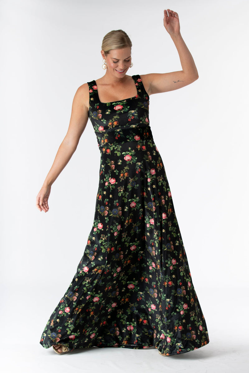 Cosette Dress in Forbidden Fruit & Bella Bridesmaids