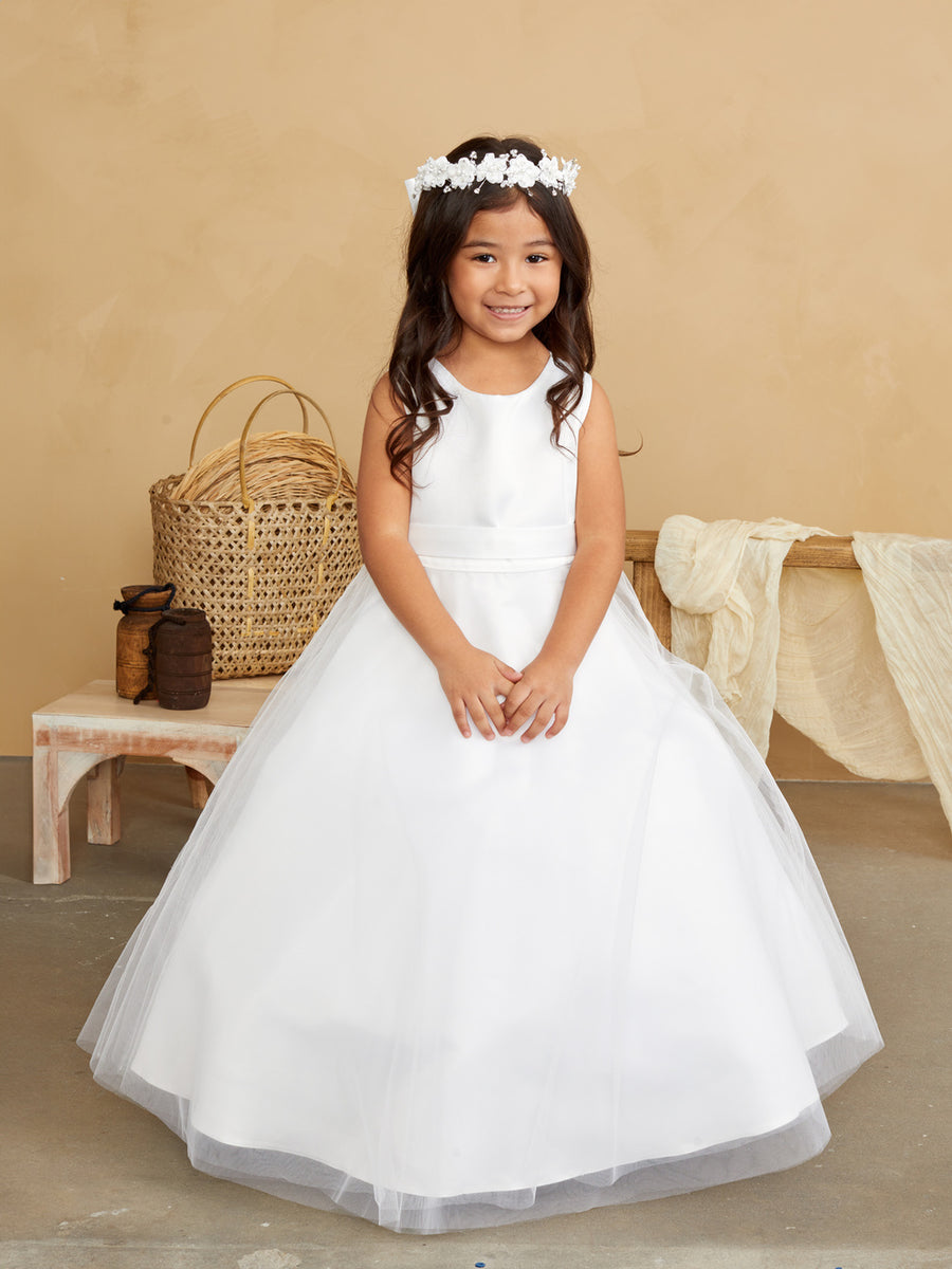 Tip Top Kids Flower Girl Dress 5836 & Bella Bridesmaids