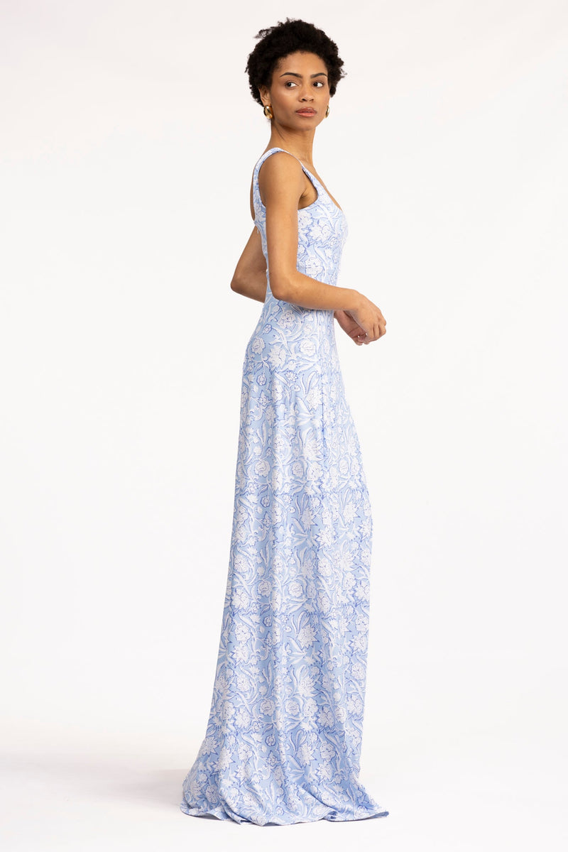 Cosette Dress in Ocean Mist & Bella Bridesmaids