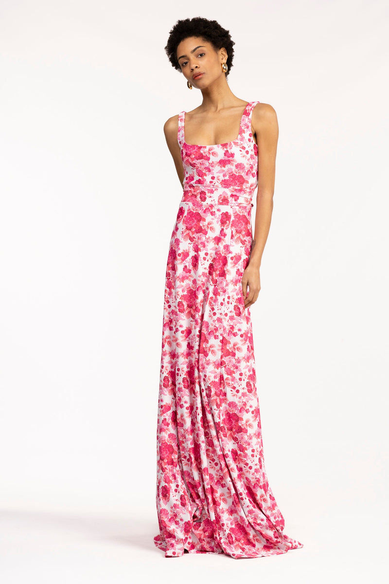 Cosette Dress in Raspberry Chateau & Bella Bridesmaids