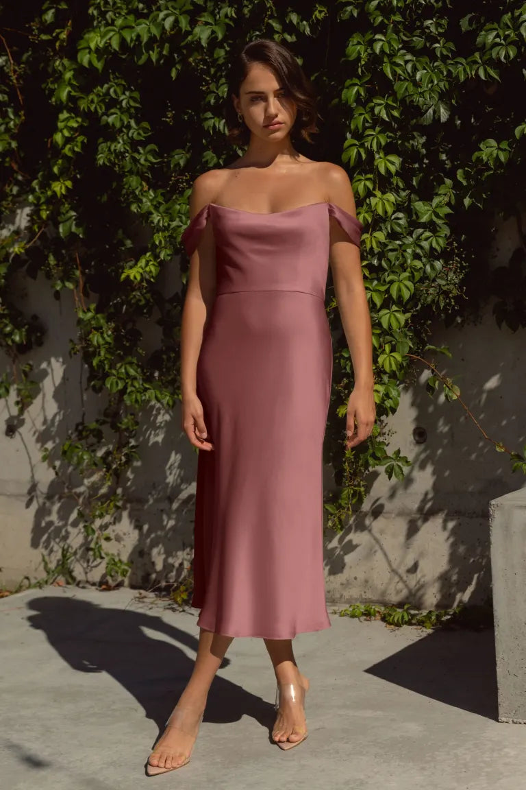 Jenny Yoo Evelyn Dress & Bella Bridesmaids