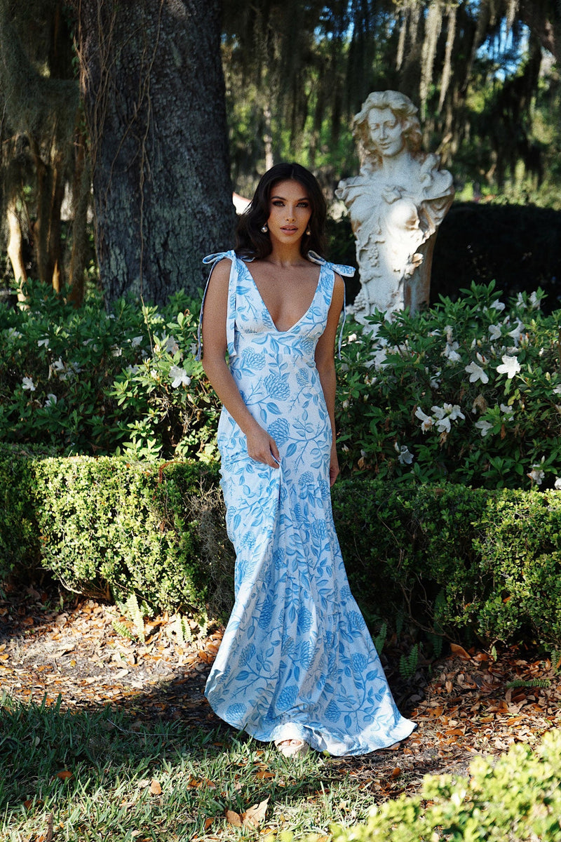 Clementine Dress in Dusty Bloom & Bella Bridesmaids
